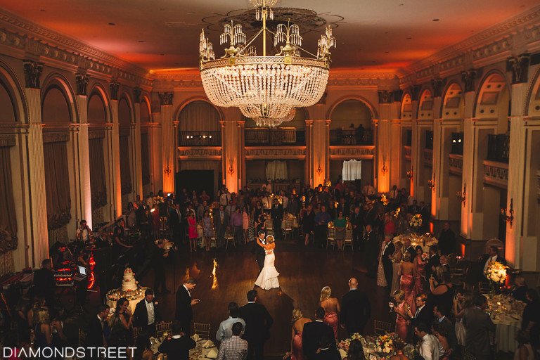 Ballroom at the Ben wedding Photographers