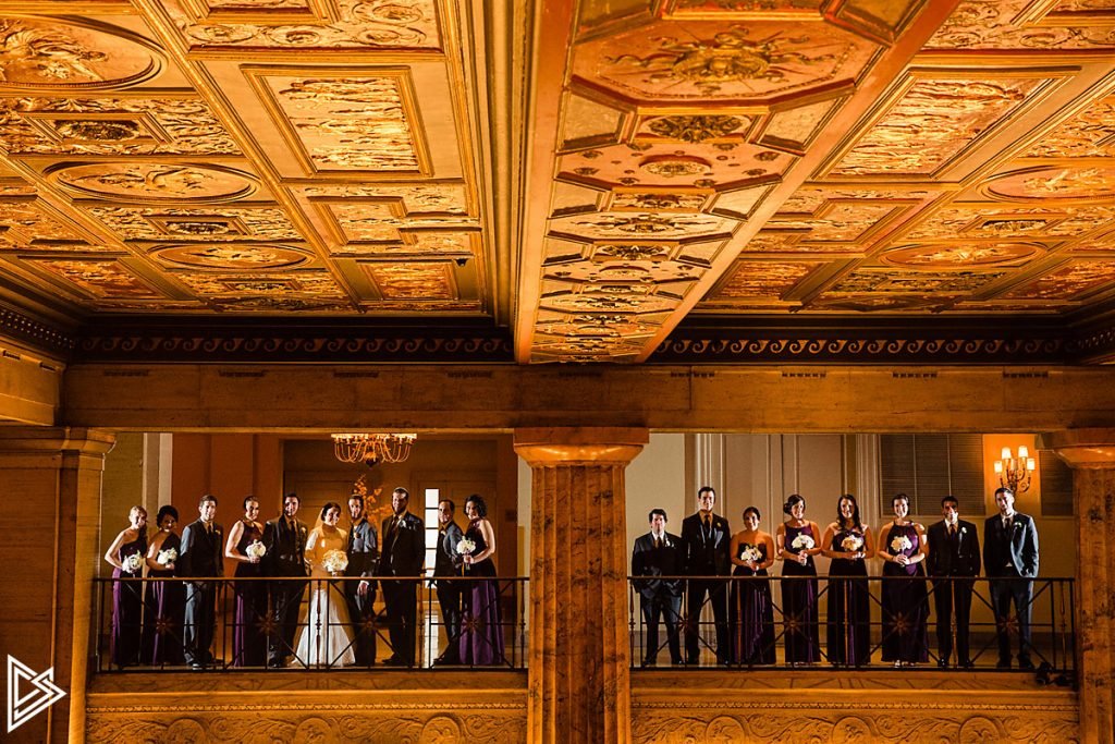 Ballroom at the Ben wedding photos | Philadelphia Wedding Photographers