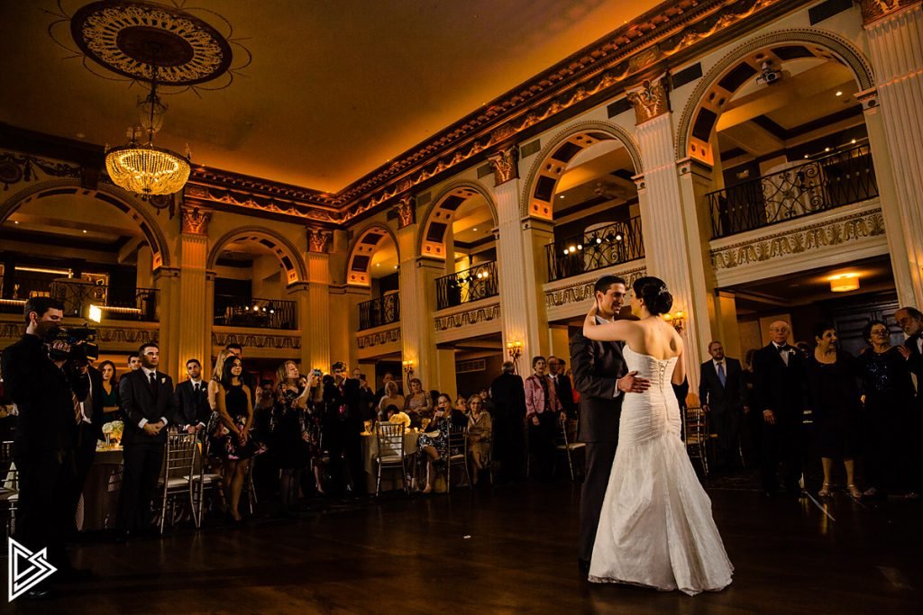 Ballroom at the Ben wedding photos | Philadelphia Wedding Photographers
